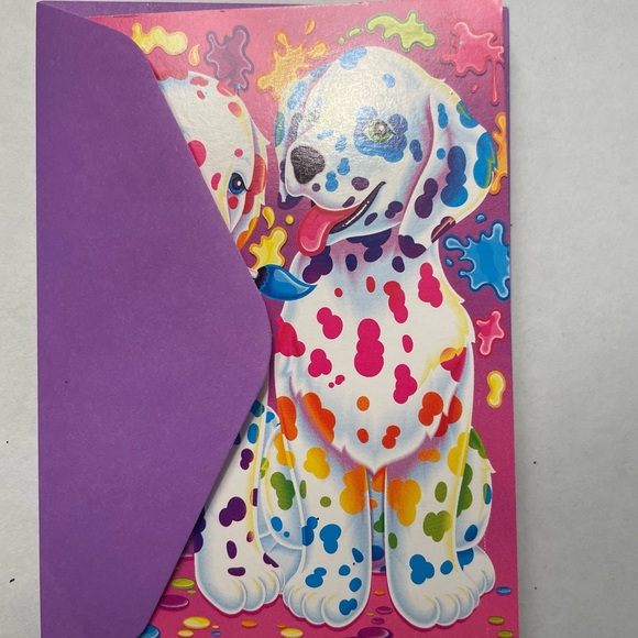 Lisa Frank | Office | Lisa Frank Vintage Spotty And Dotty Card | Poshmark